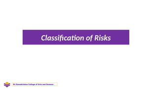 Classification of Risks based on their characteristics.pptx