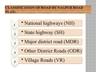 CLASSIFICATION_OF_ROADS CLASSIFICATION_OF_ROADS | PPTX