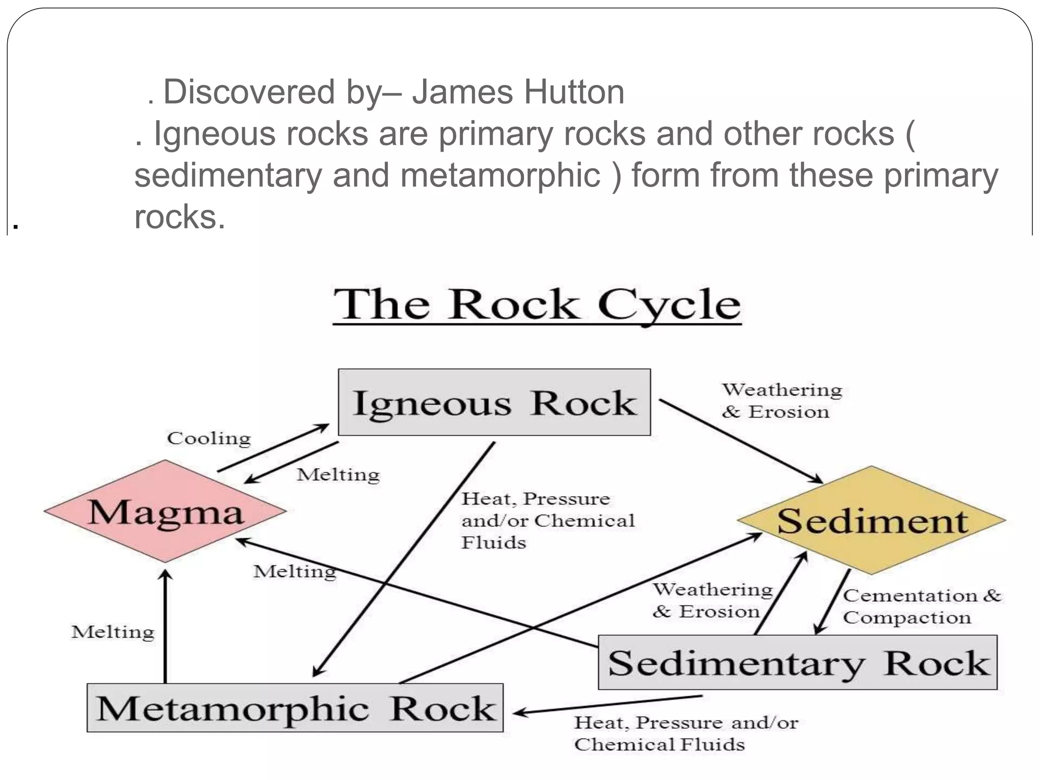 Classification of rocks | PPTX