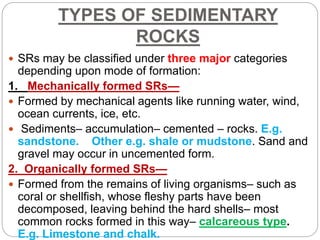 Classification of rocks | PPTX