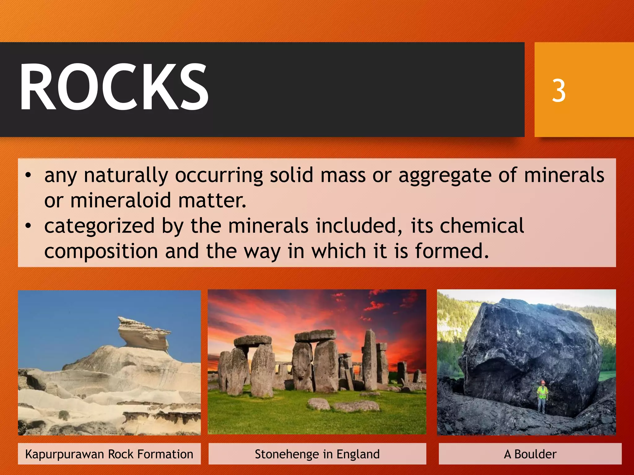 Classification of Rocks | PDF