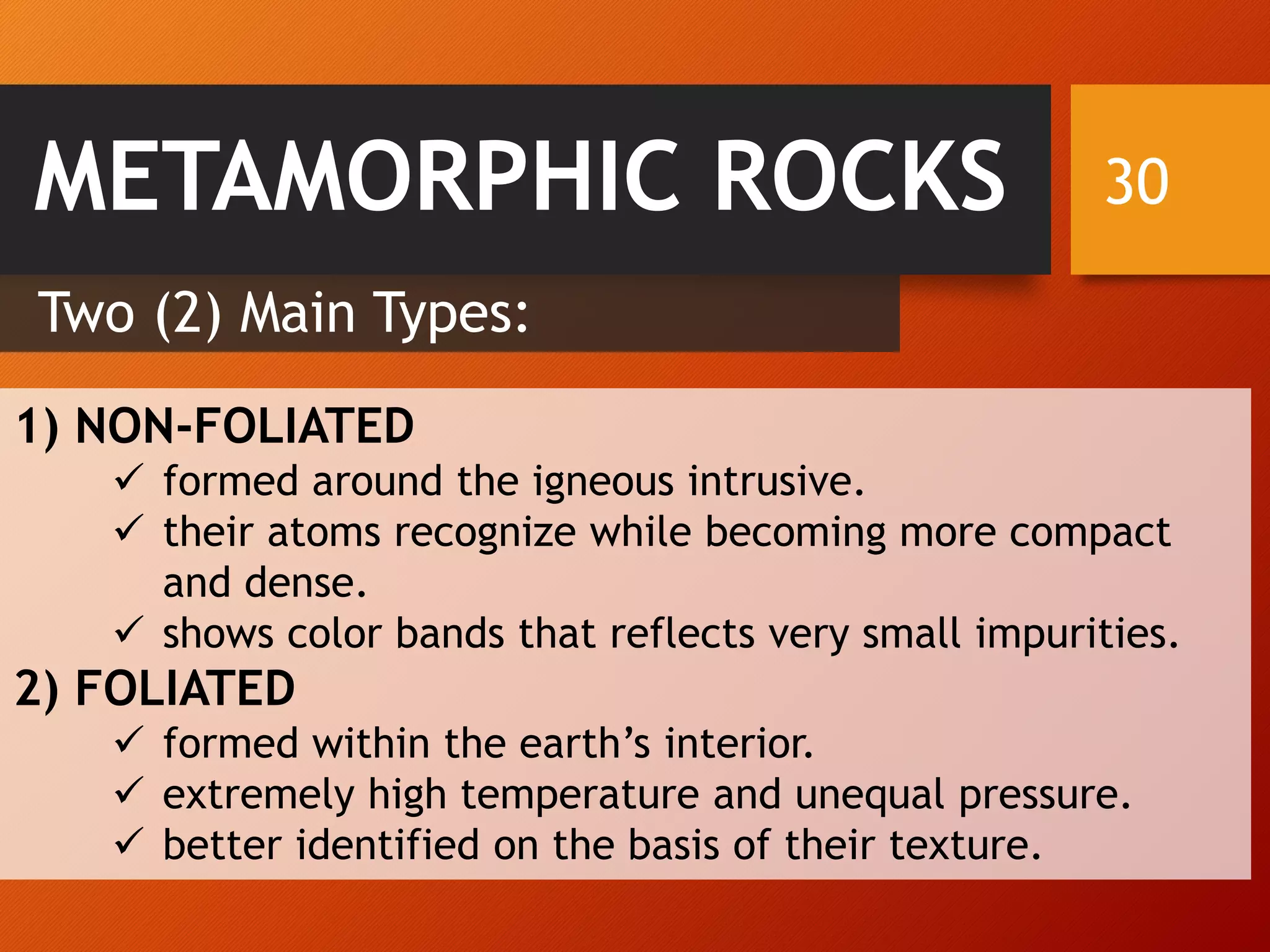Classification of Rocks | PDF