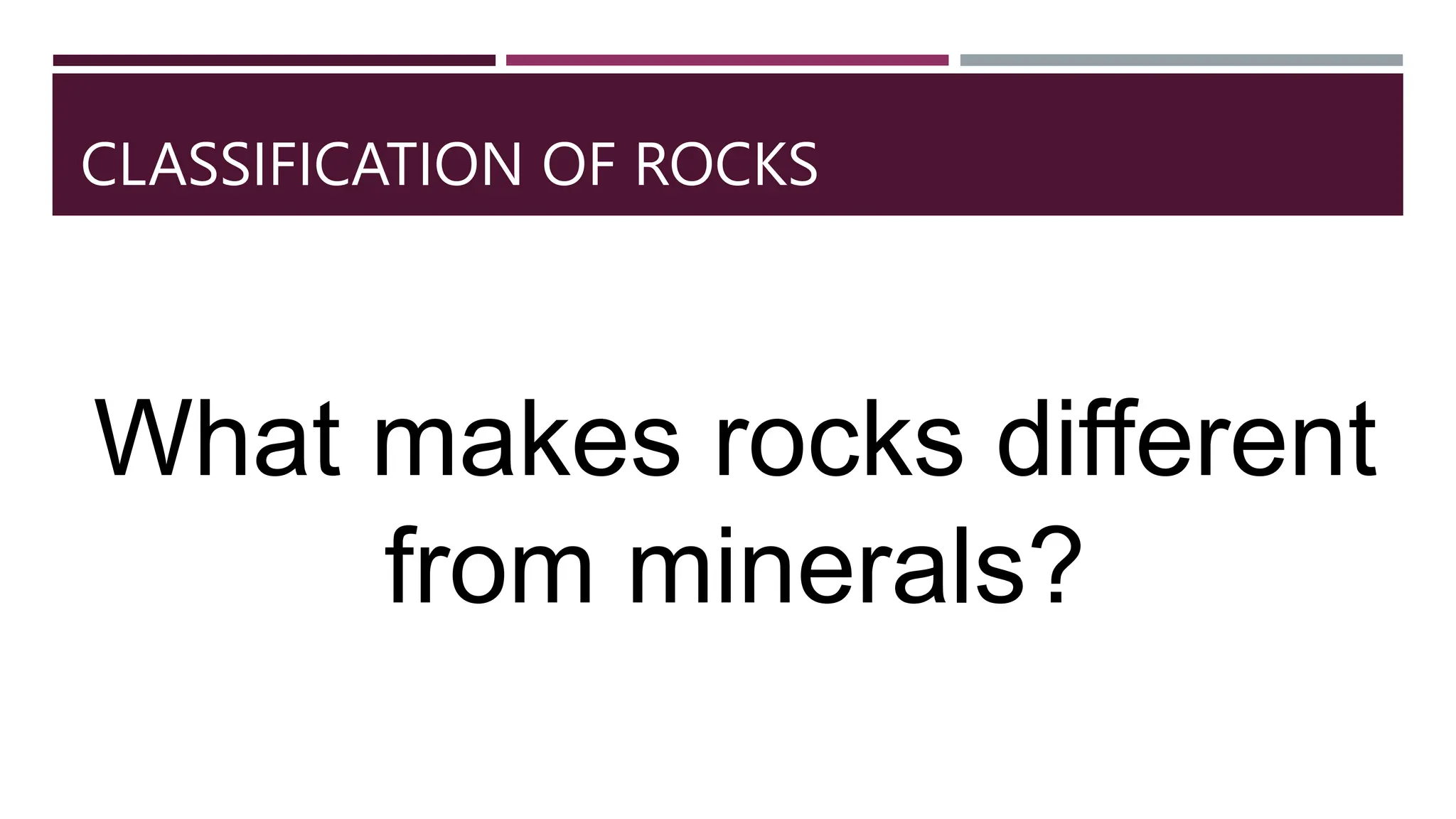 Classification of Rocks power point .pptx | Geology | Science