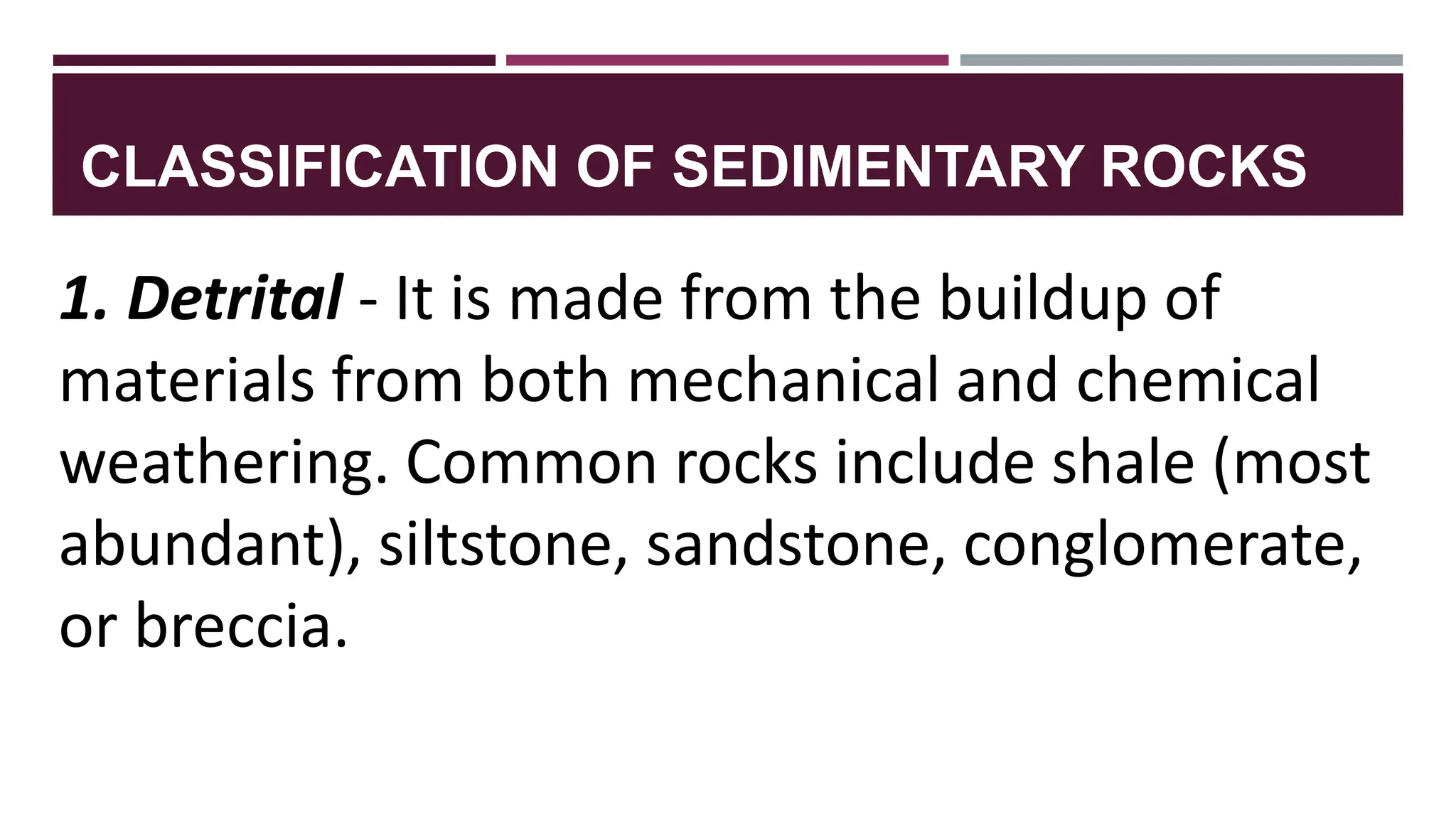 Classification of Rocks power point .pptx