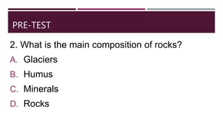 Classification of Rocks power point .pptx