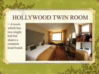 Classification of rooms | PPTX