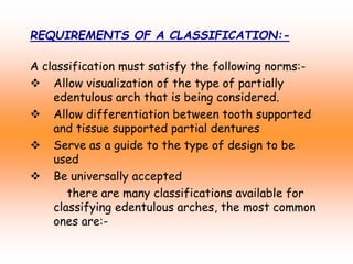 CLASSIFICATION OF RPD.ppt