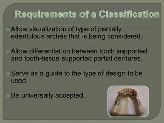 Classification of rpd | PPTX