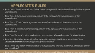 Classification of rpd (lecture) | PPSX