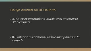 Classification of rpd (lecture) | PPSX