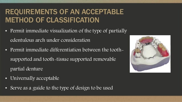 Classification of rpd (lecture)
