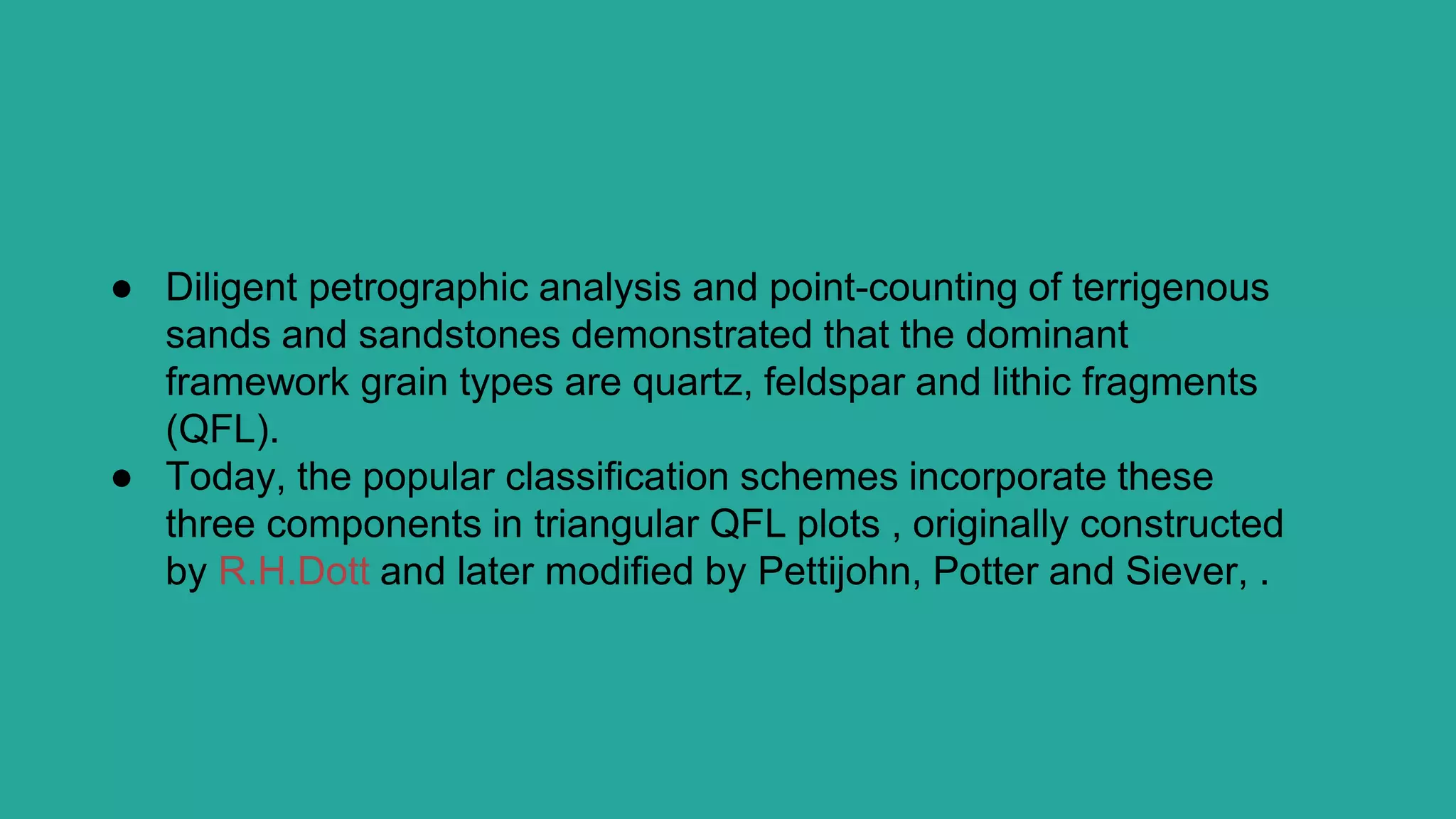 classification of sandstone | PPTX