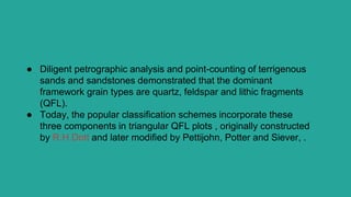 classification of sandstone | PPTX