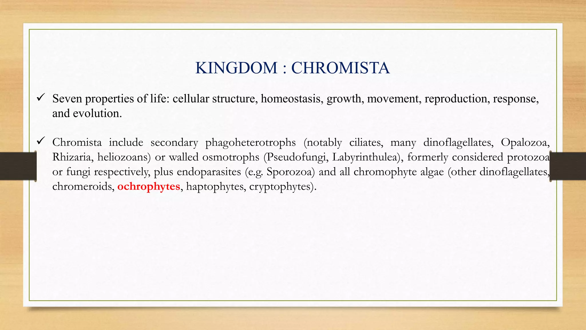 Classification of seaweed | PPTX