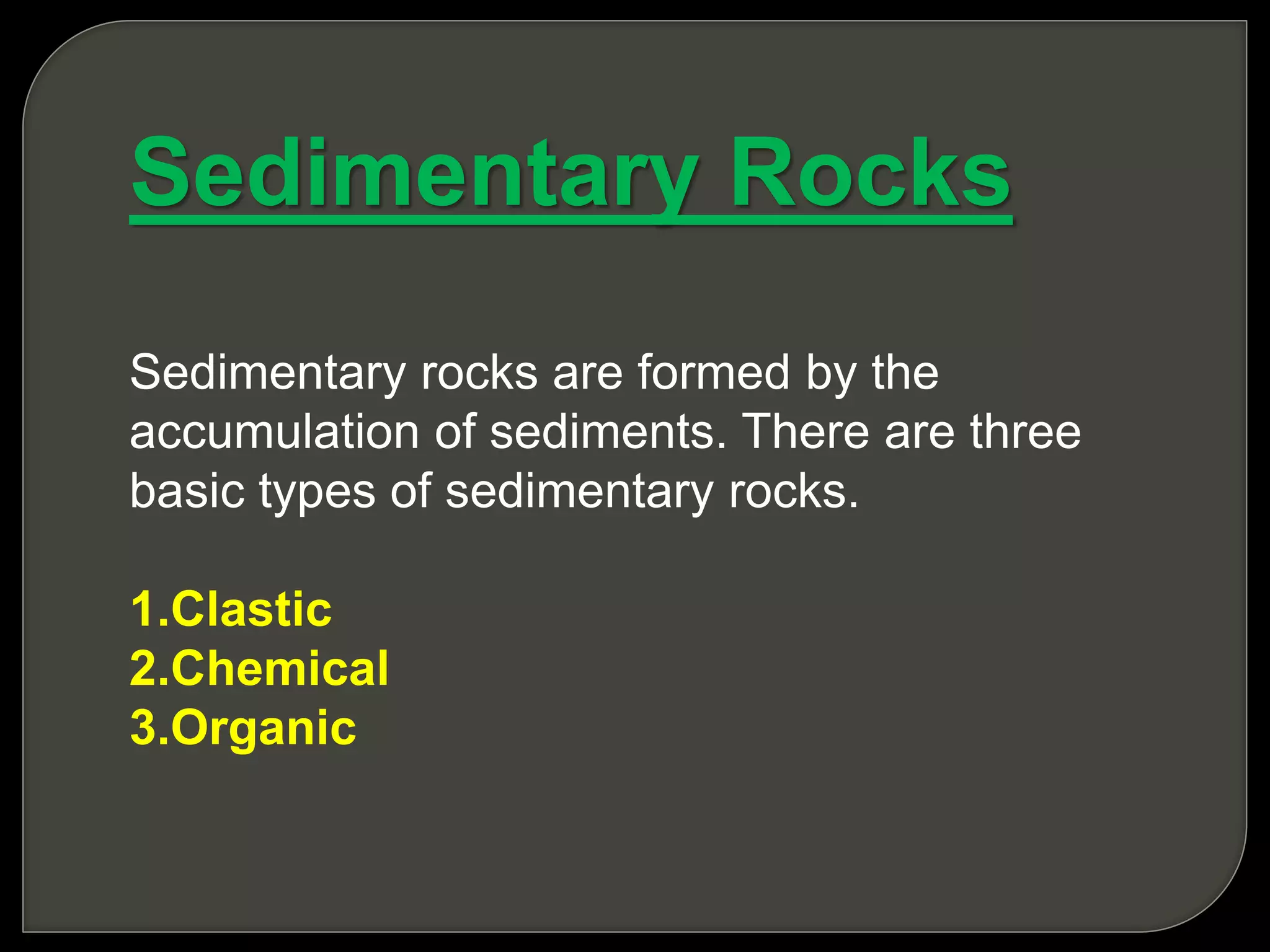 Classification of sedimentary | PPTX