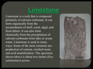 Classification of sedimentary | PPT
