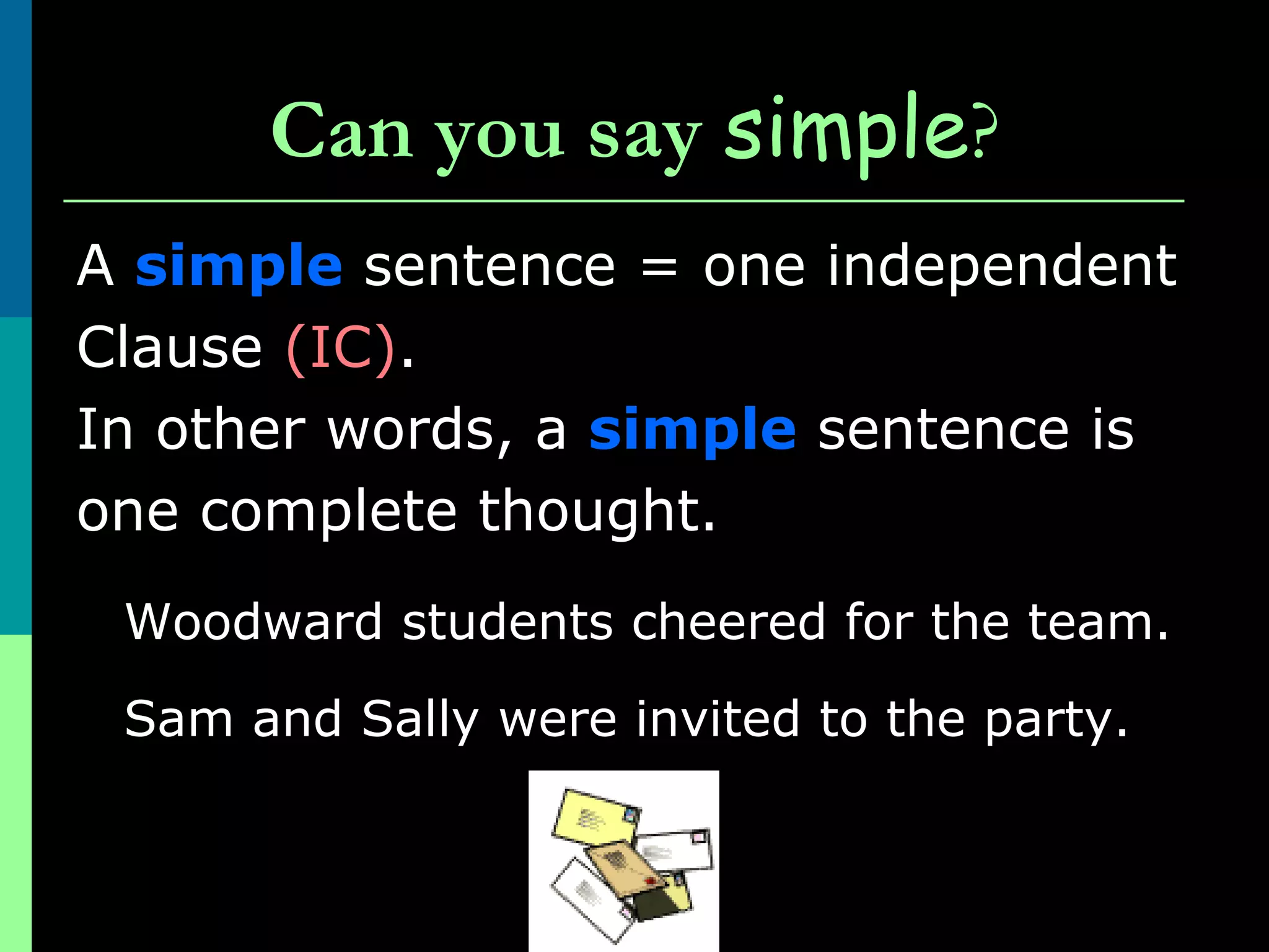 Sentence Classification | PPT | Chemistry | Science