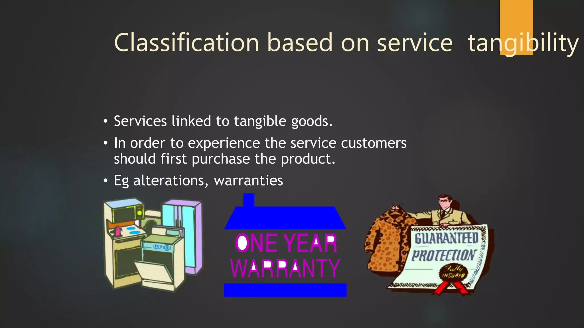 Classification of services | PPTX