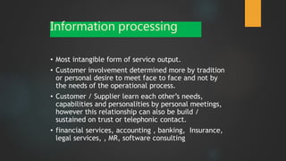 Classification of services | PPTX