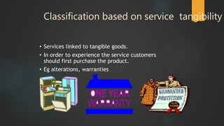 Classification of services | PPTX