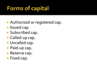 Classification of shares | PPTX
