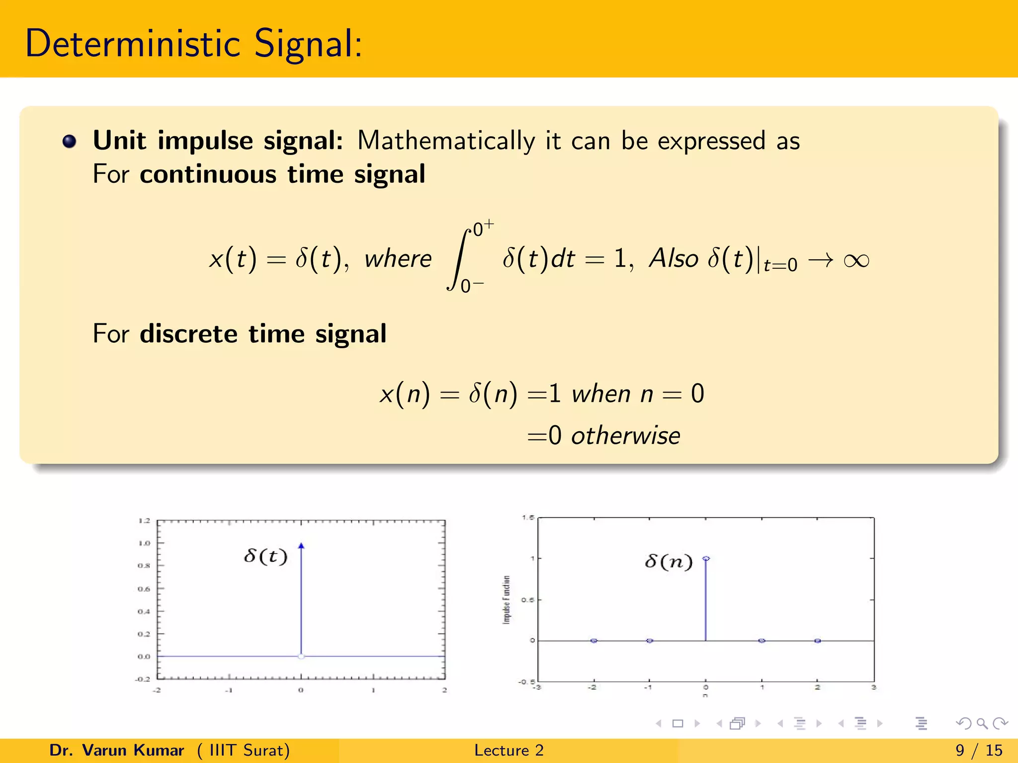 Classification of signal | PPT