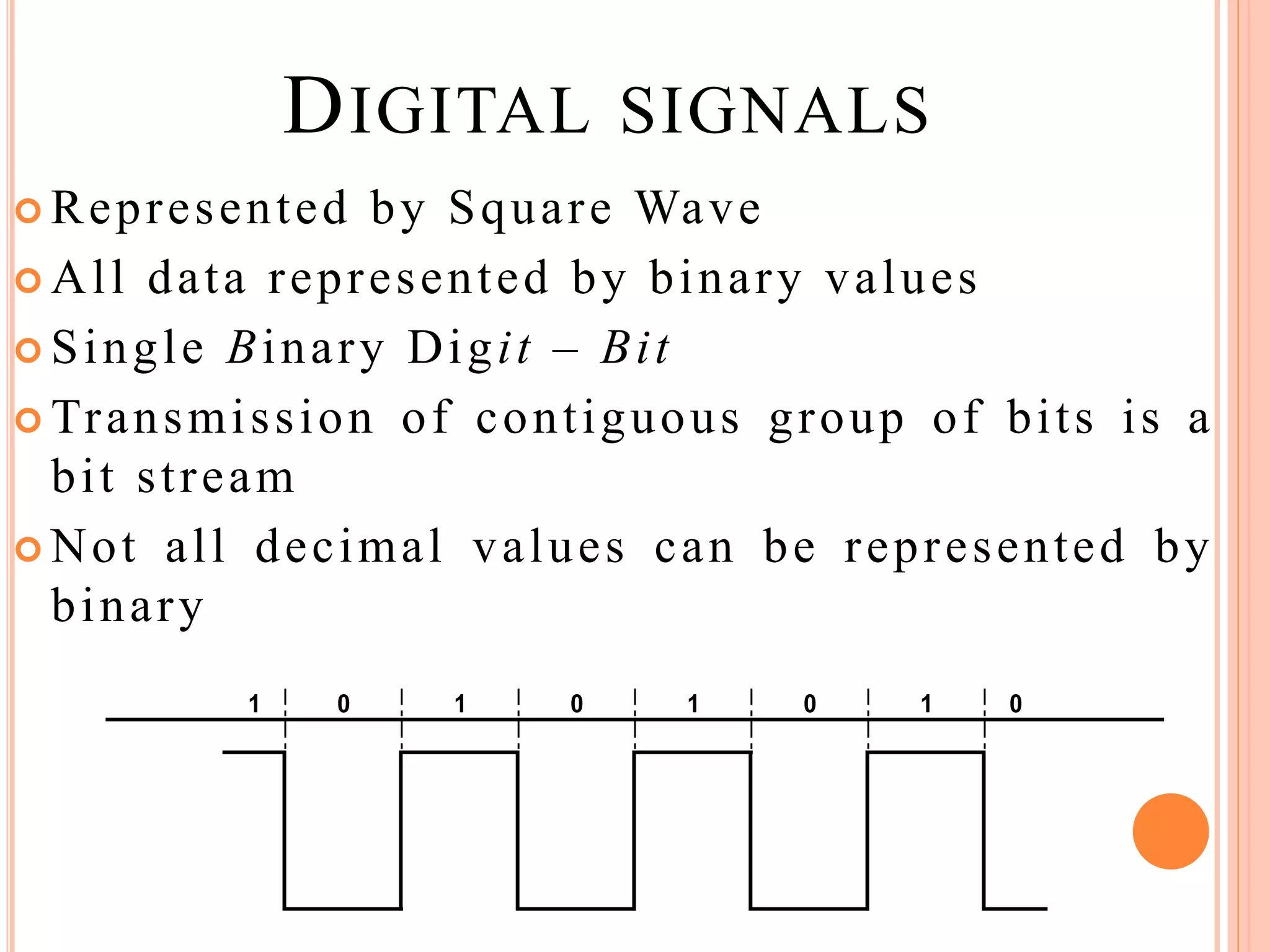 Classification of signals | PPT