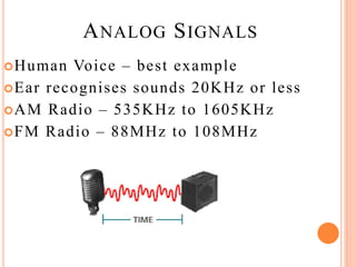 Classification of signals | PPTX