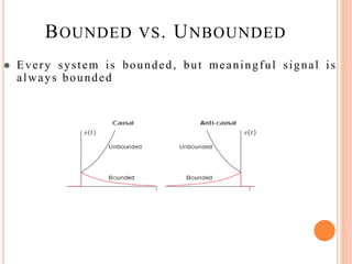 Classification of signals | PPTX