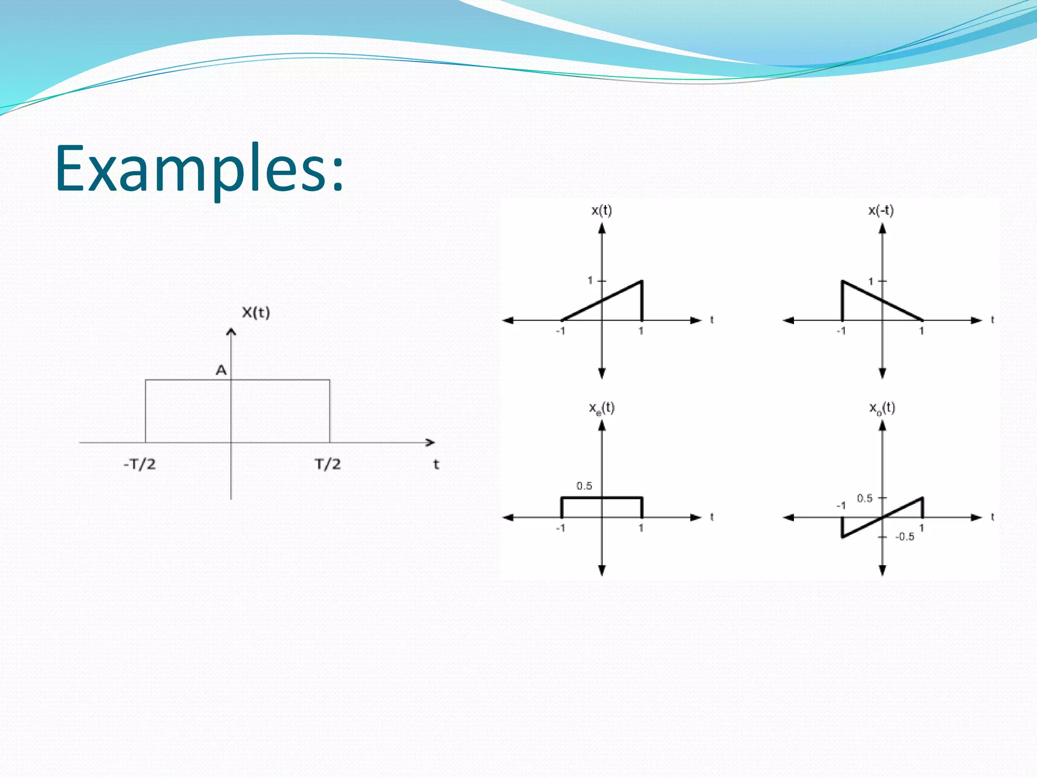 Classification Of Signals Pptx Physics Science