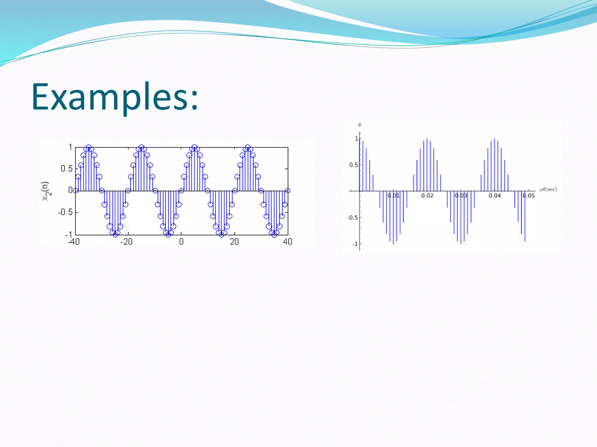 Classification of signals | PPTX