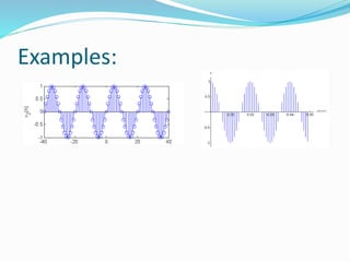 Classification of signals | PPTX