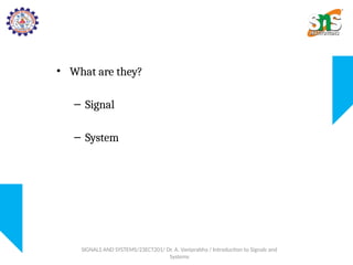 Signals and systems - Classification of signals.ppt