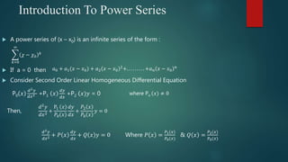 Classification of singularity | PPTX