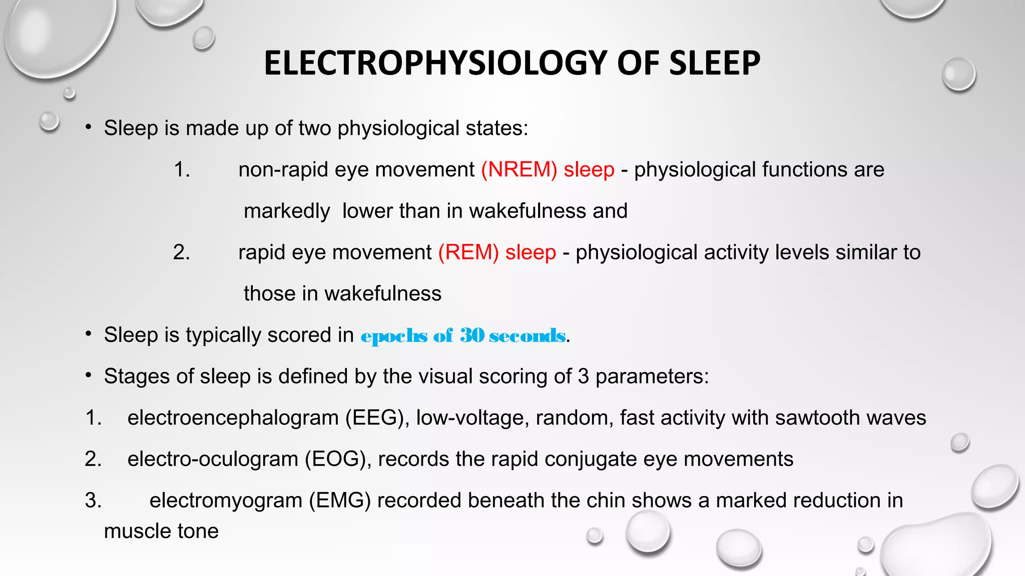 Classification of sleep disorders and parasomnias | PPT