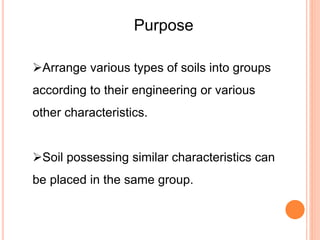 Classification of soil | PPTX