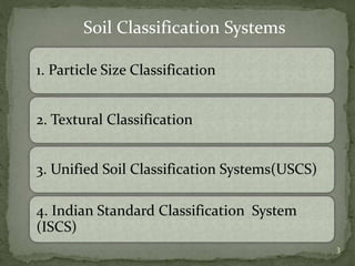 Classification of soil | PPTX