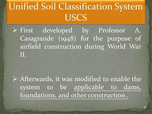 Classification of soil | PPTX | Geology | Science