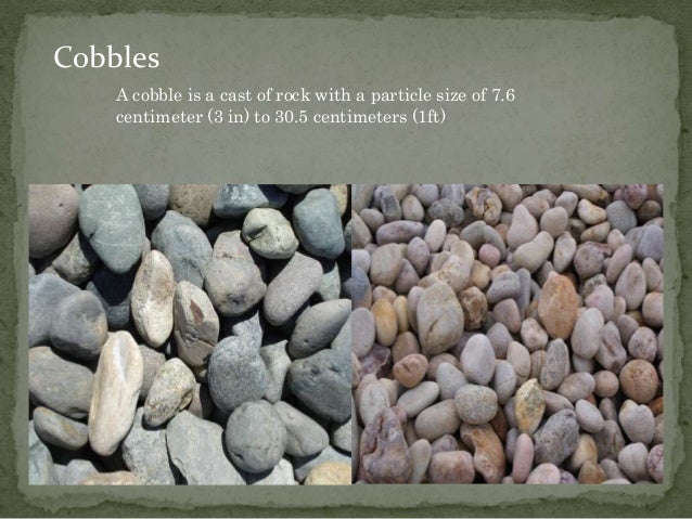 Classification of soil grains with respect to size