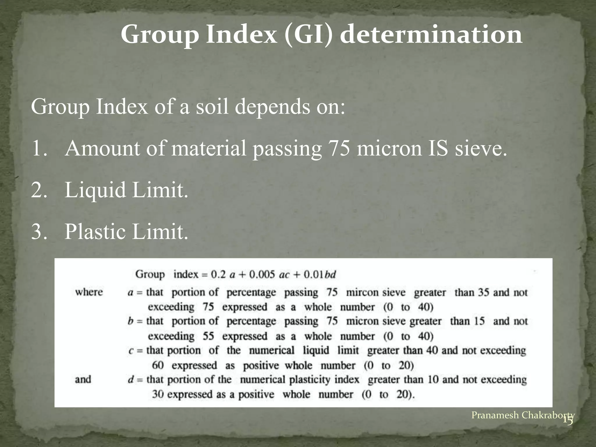 Classification of Soil | PPTX