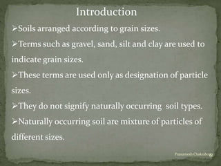 Classification of Soil | PPTX