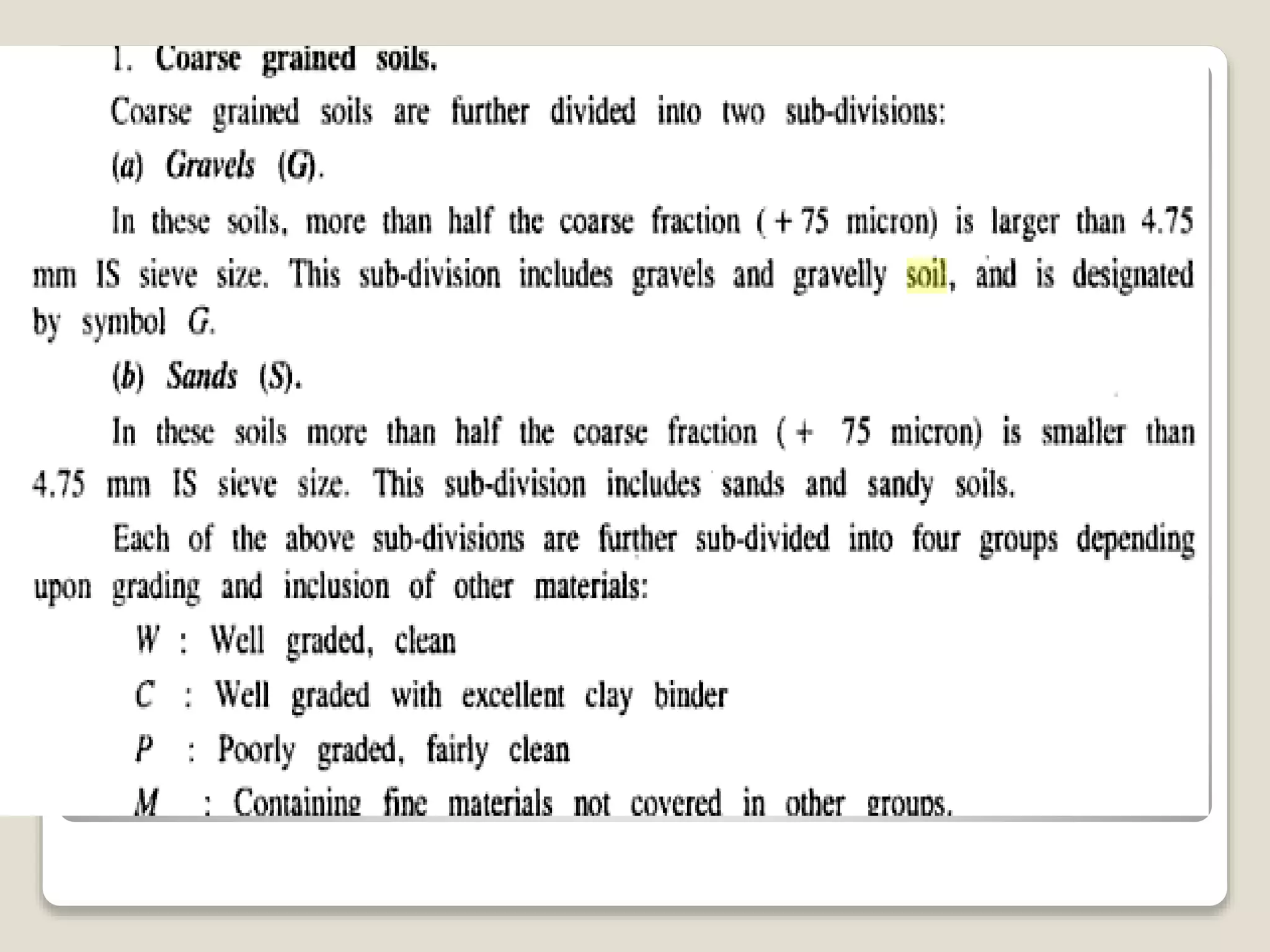 Classification of soils | PPTX