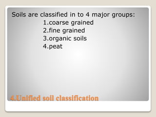 Classification of soils | PPTX