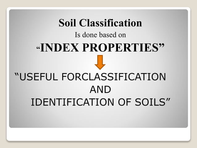 Classification of soils | PPTX | Geology | Science