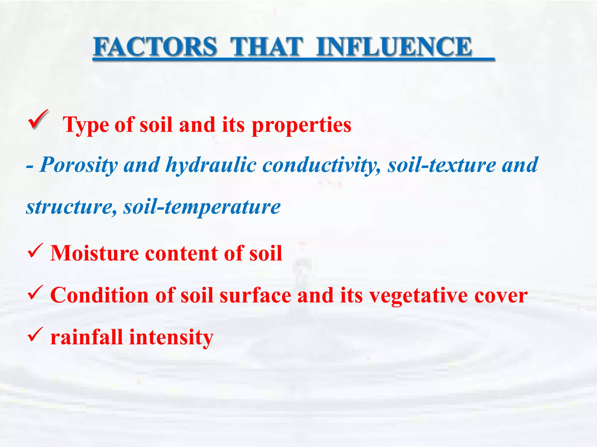 Classification of soil water & soil moisture characteristics curve | PPTX