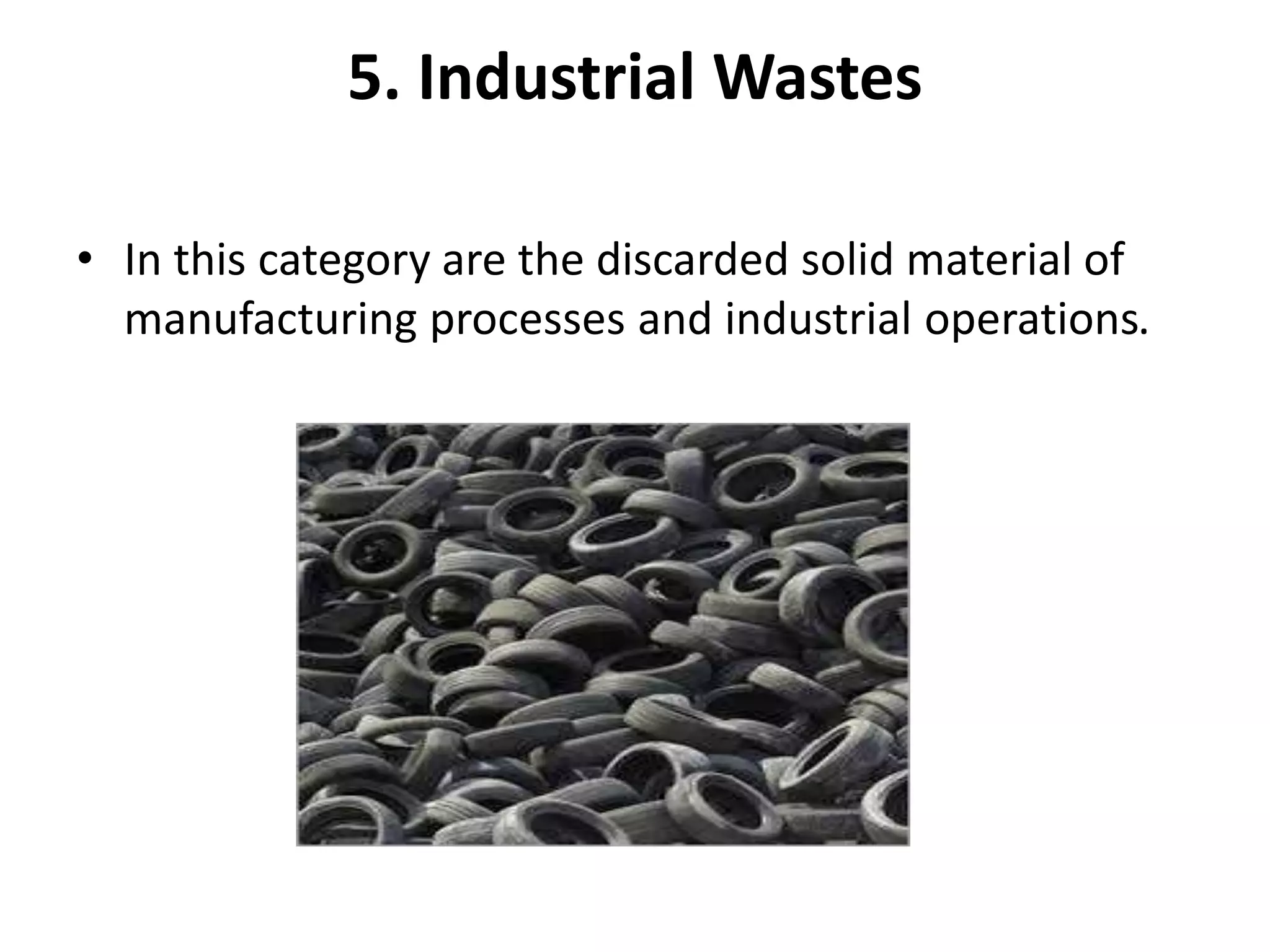 Classification of solid waste | PPTX