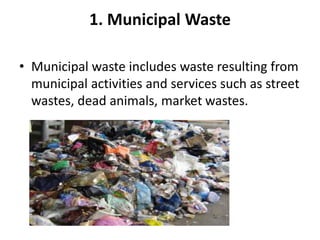 Classification of solid waste | PPTX