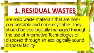 Classification of solid wastes | PPTX
