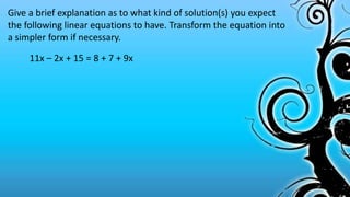 Classification of solutions | PPTX