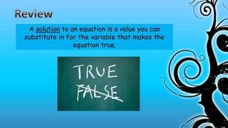 Classification of solutions | PPTX